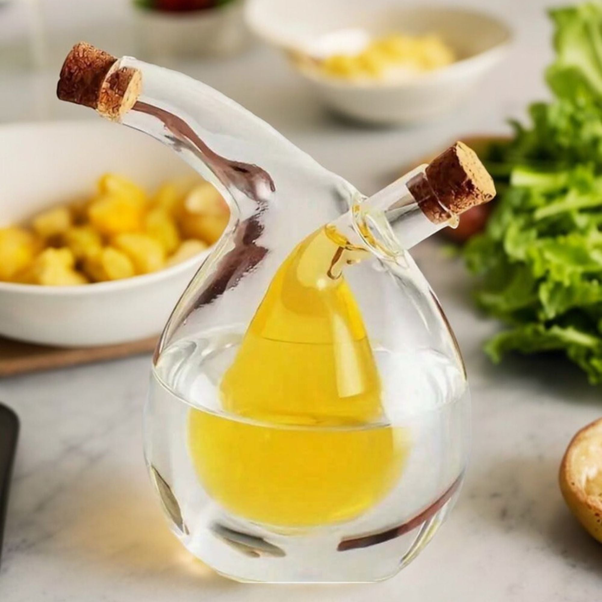 Oil Vinegar Bottle Two-In-One – Boxzy